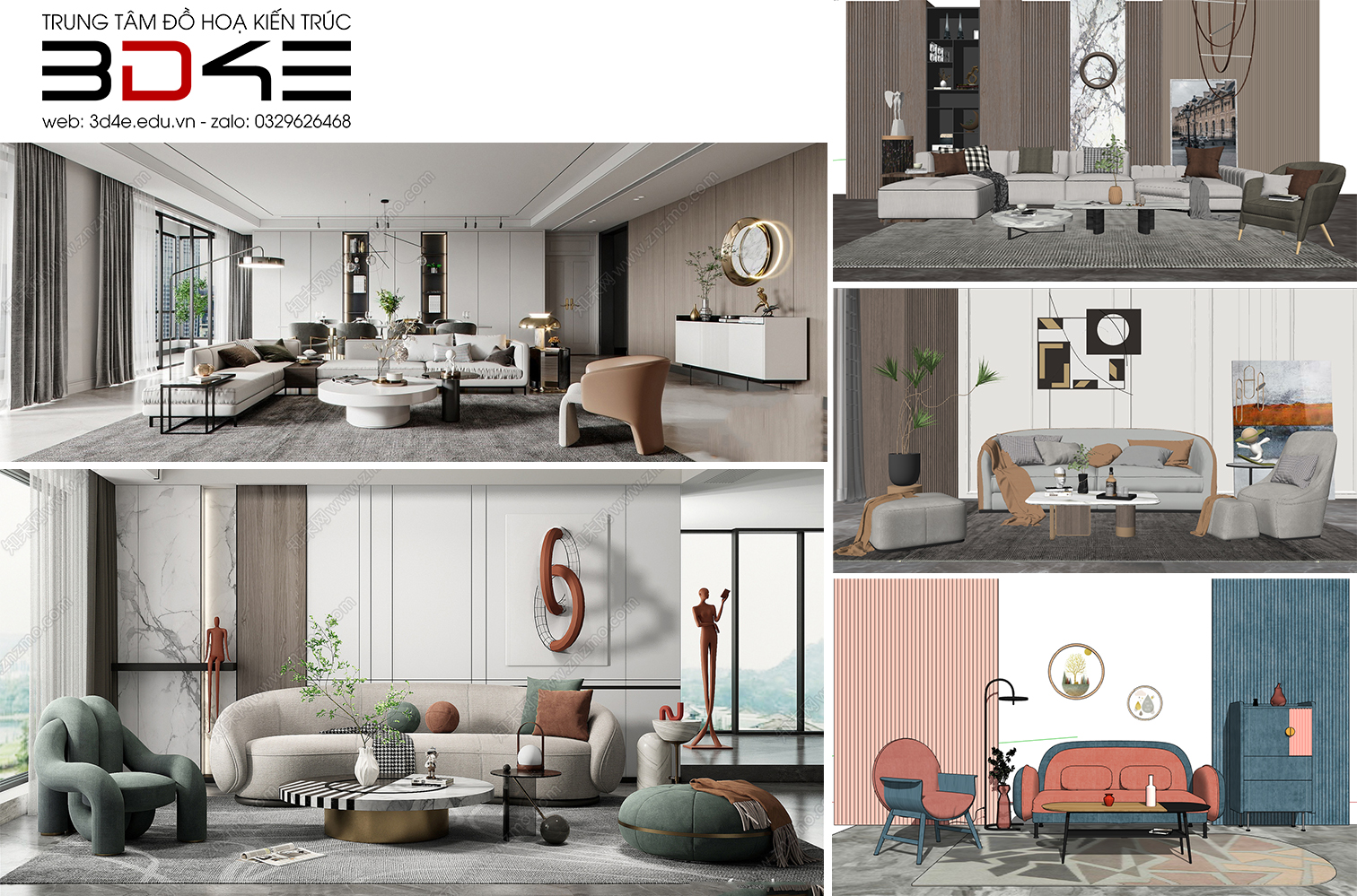 Thư viện - 3D4E Studio